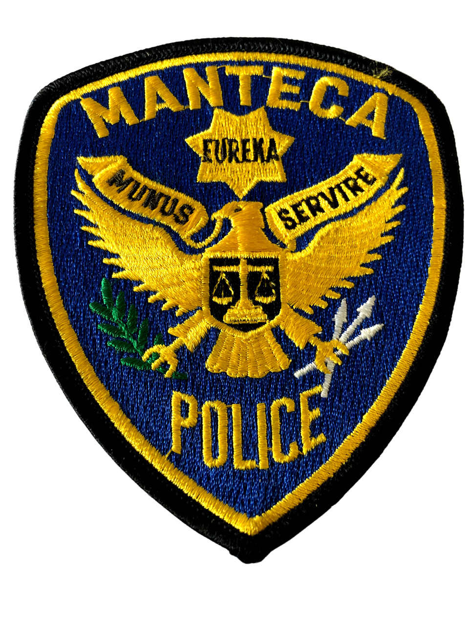 MANTECA POLICE CA PATCH