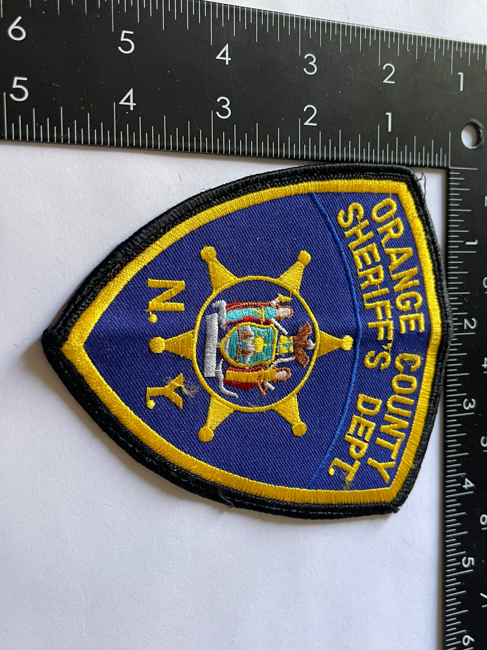 ORANGE COUNTY SHERIFF NY PATCH 2