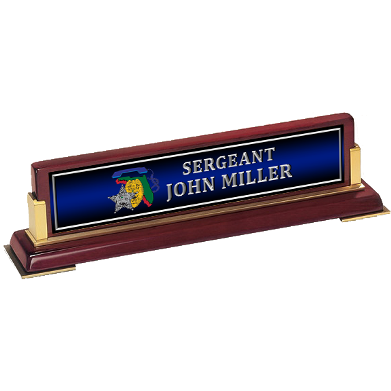 Fahn Vertical Name Plate Chiefmart Copbay Copsarecool