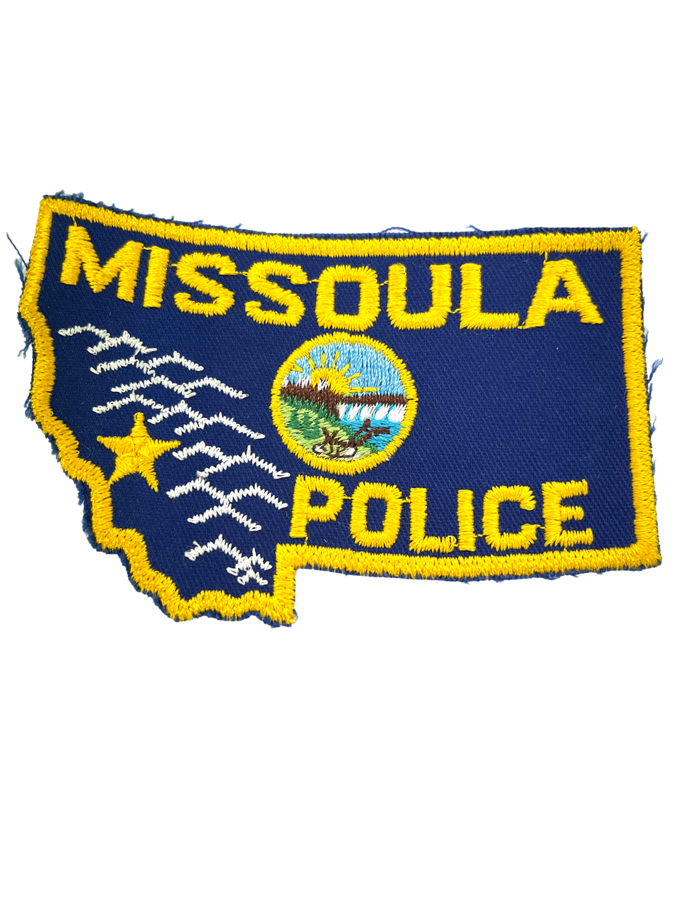 MISSOULA POLICE MT PATCH