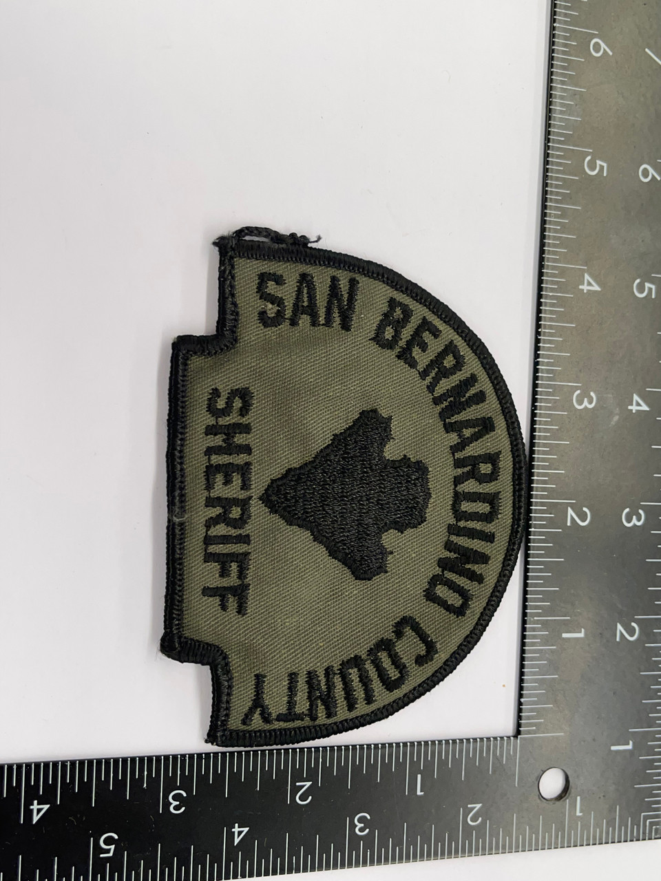 SAN BERNARDINO COUNTY SHERIFF CA GREEN PATCH SAN BERNARDINO COUNTY SHERIFF CA GREEN PATCH