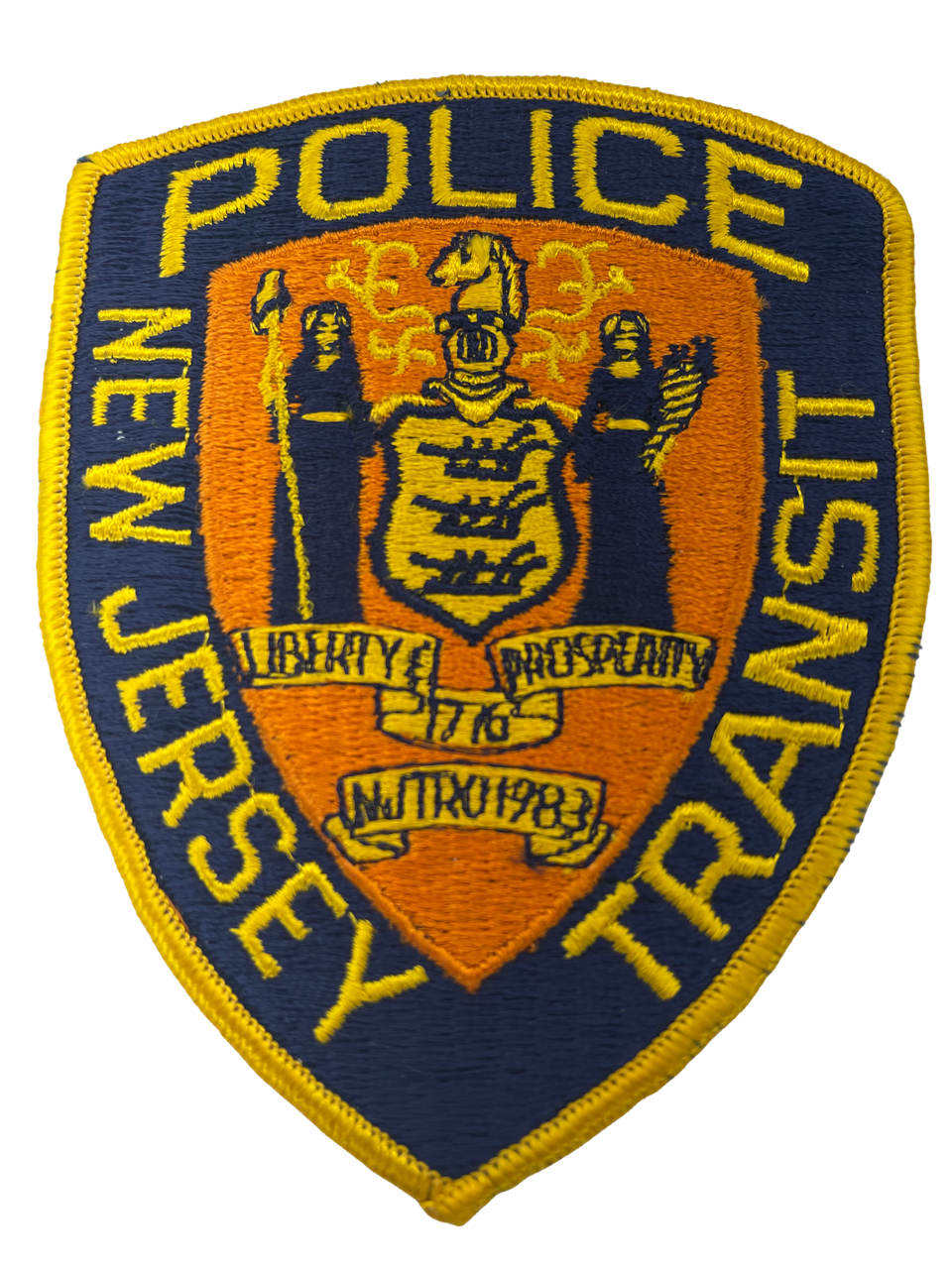 NEW JERSEY STATE POLICE MARINE NJ PATCH