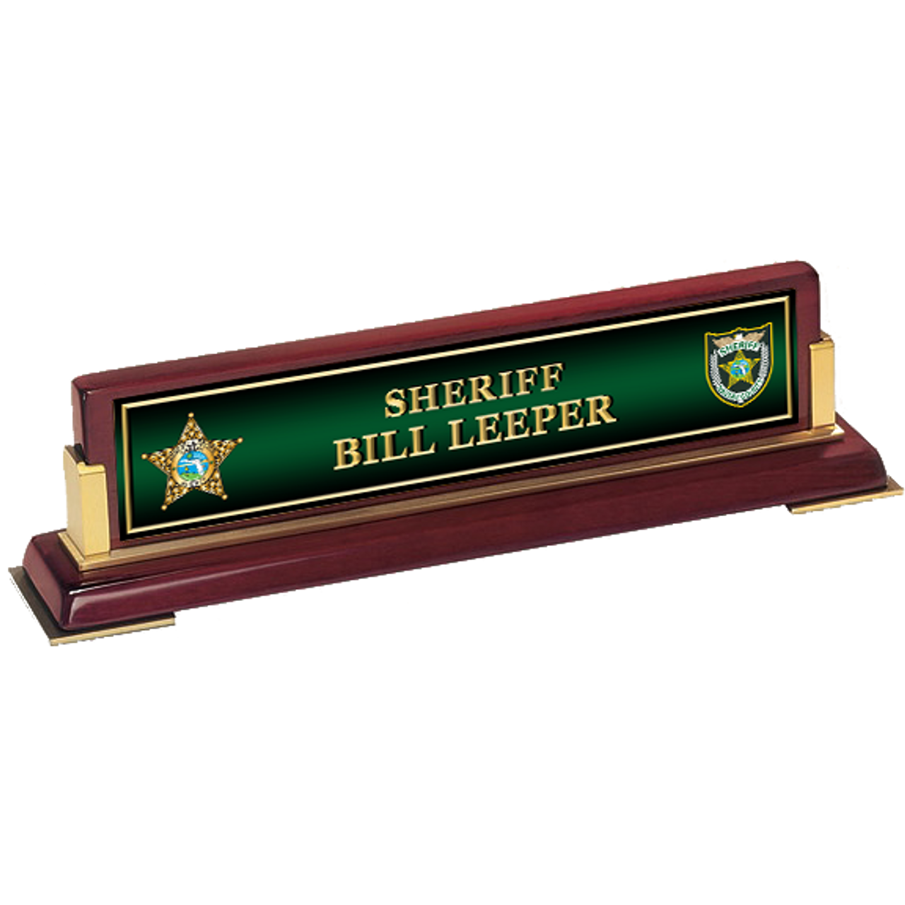 Nassau Vertical Name Plate Chiefmart Copbay Copsarecool