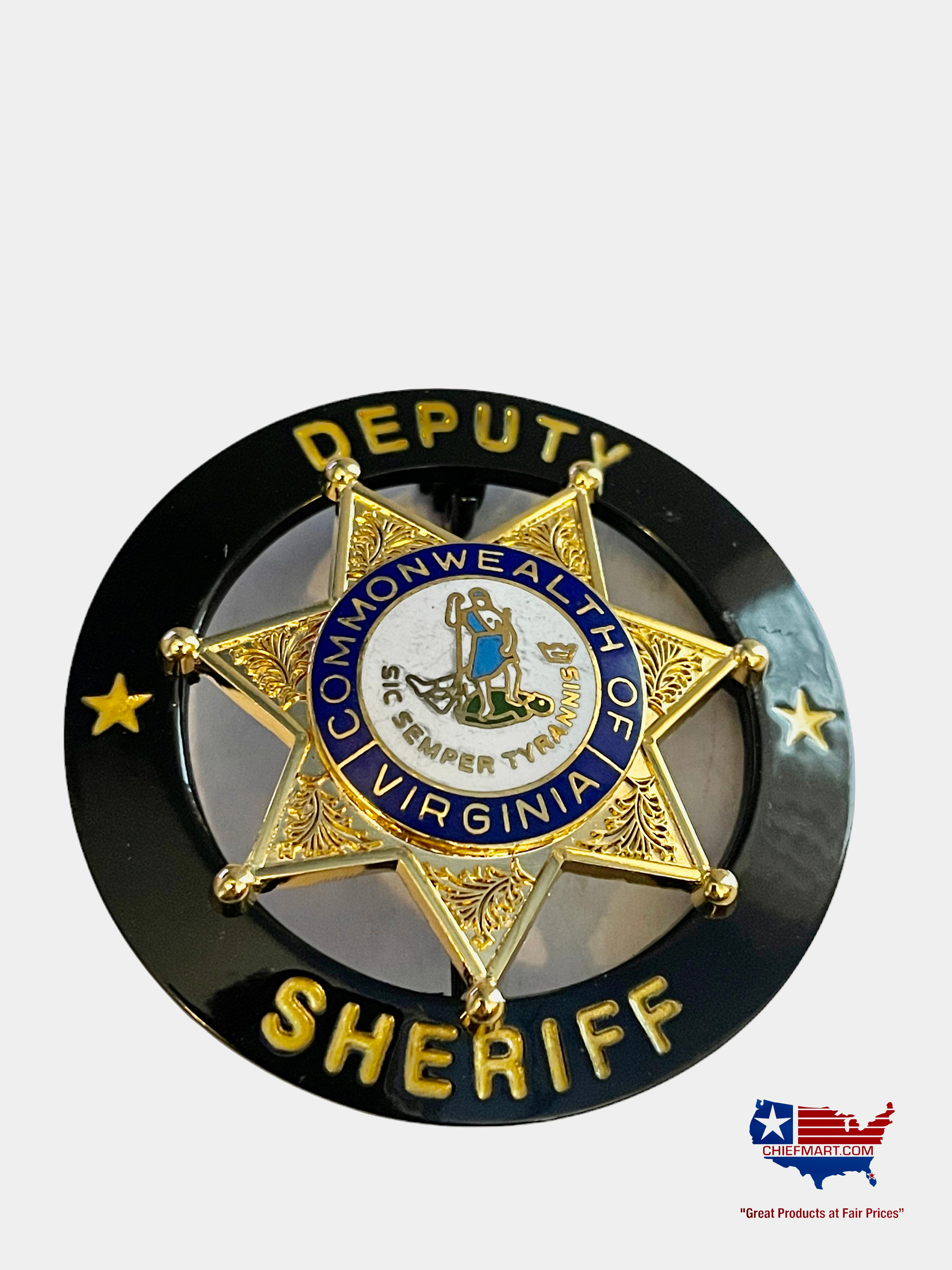 DEPUTY SHERIFF VIRGINIA BADGE