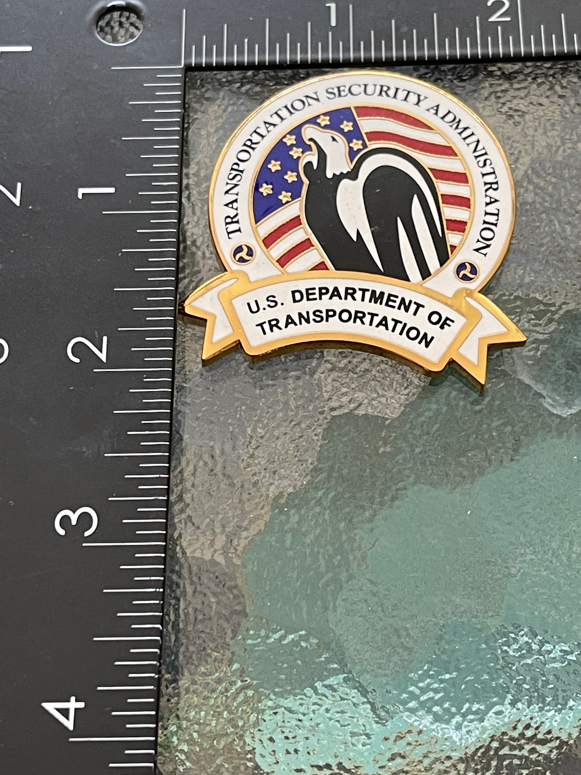 TSA EAGLE SEAL FLAT EMBLEM