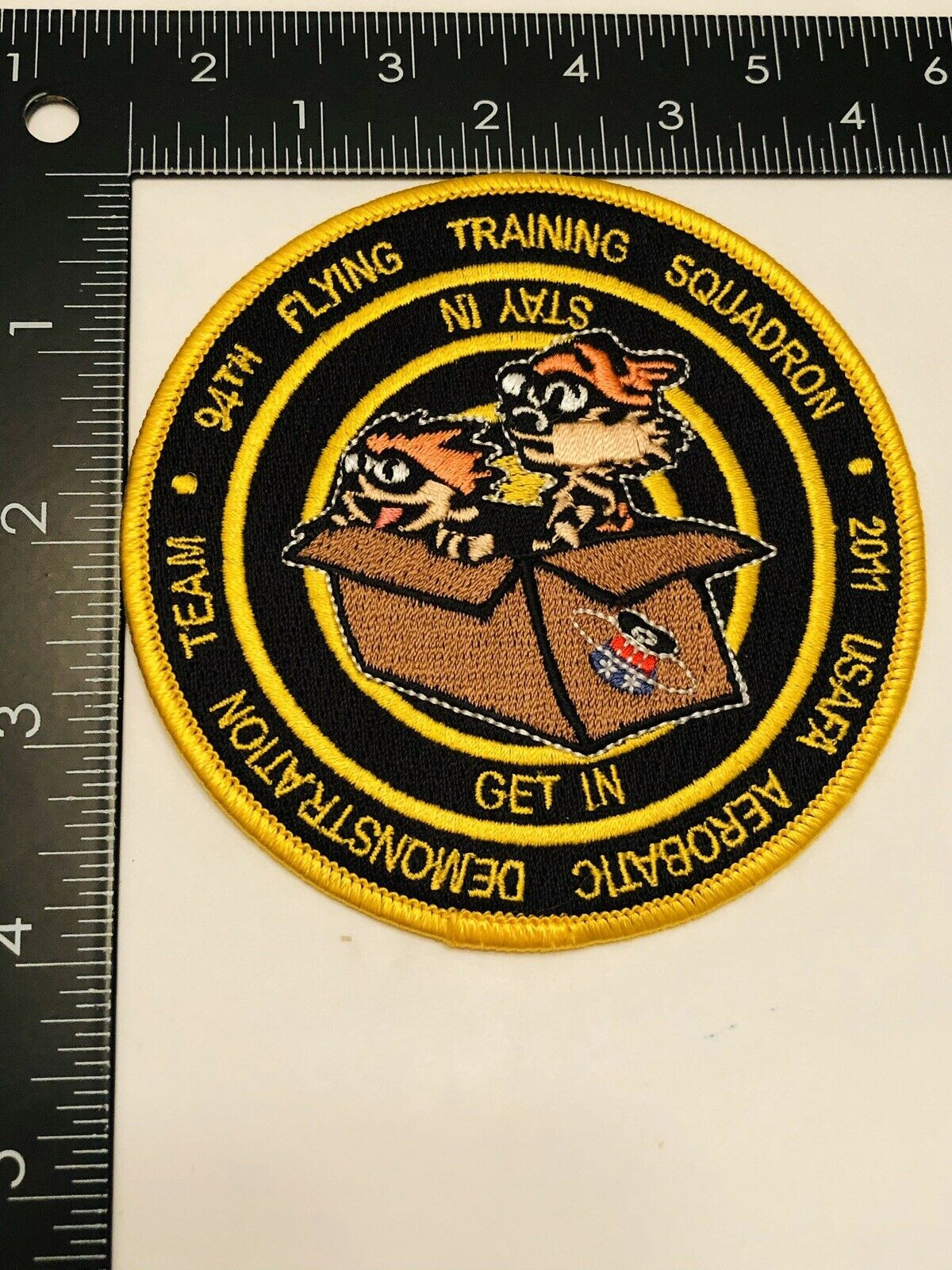 94th FLYING TRAINING SQUADRON GET IN STAY IN PATCH