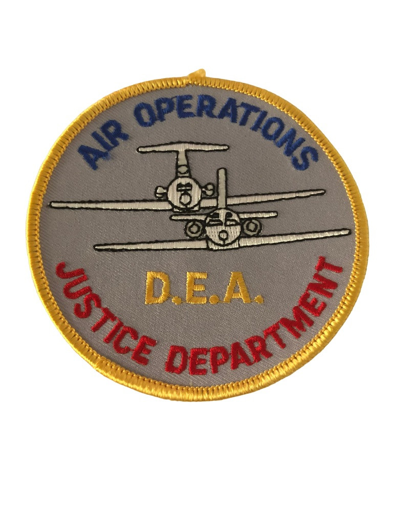 DEA AIR OPERATIONS POLICE PATCH