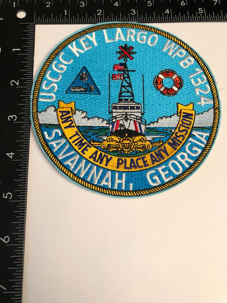 U.S. COAST GUARD SAVANNAH PATCH