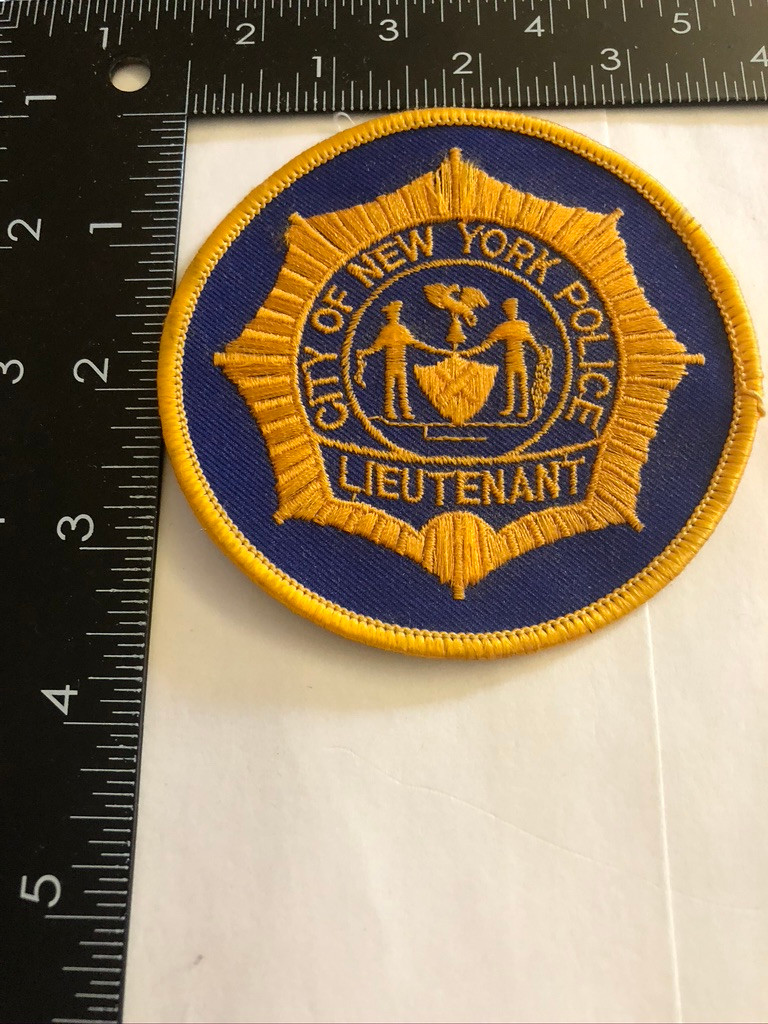 NYPD LIEUTENANT POLICE PATCH