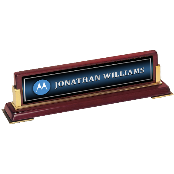FULL COLOR DESK NAME PLATE - ChiefMart-CopBay-CopsAreCool
