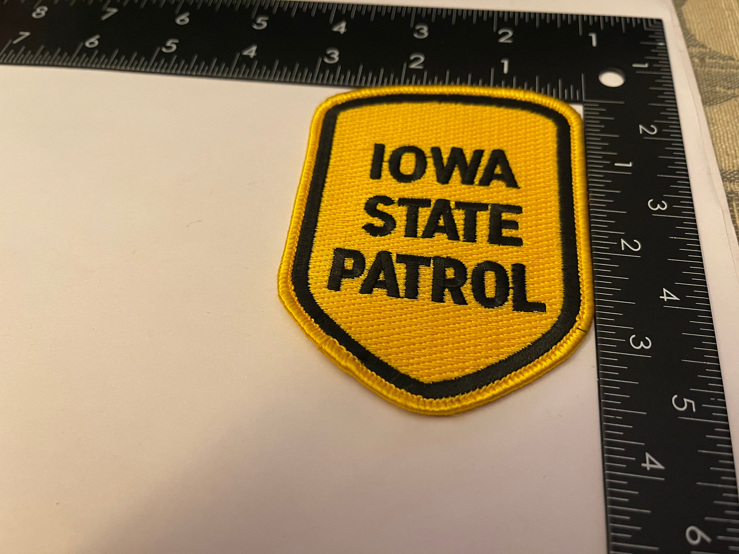 IOWA STATE PATROL PATCH
