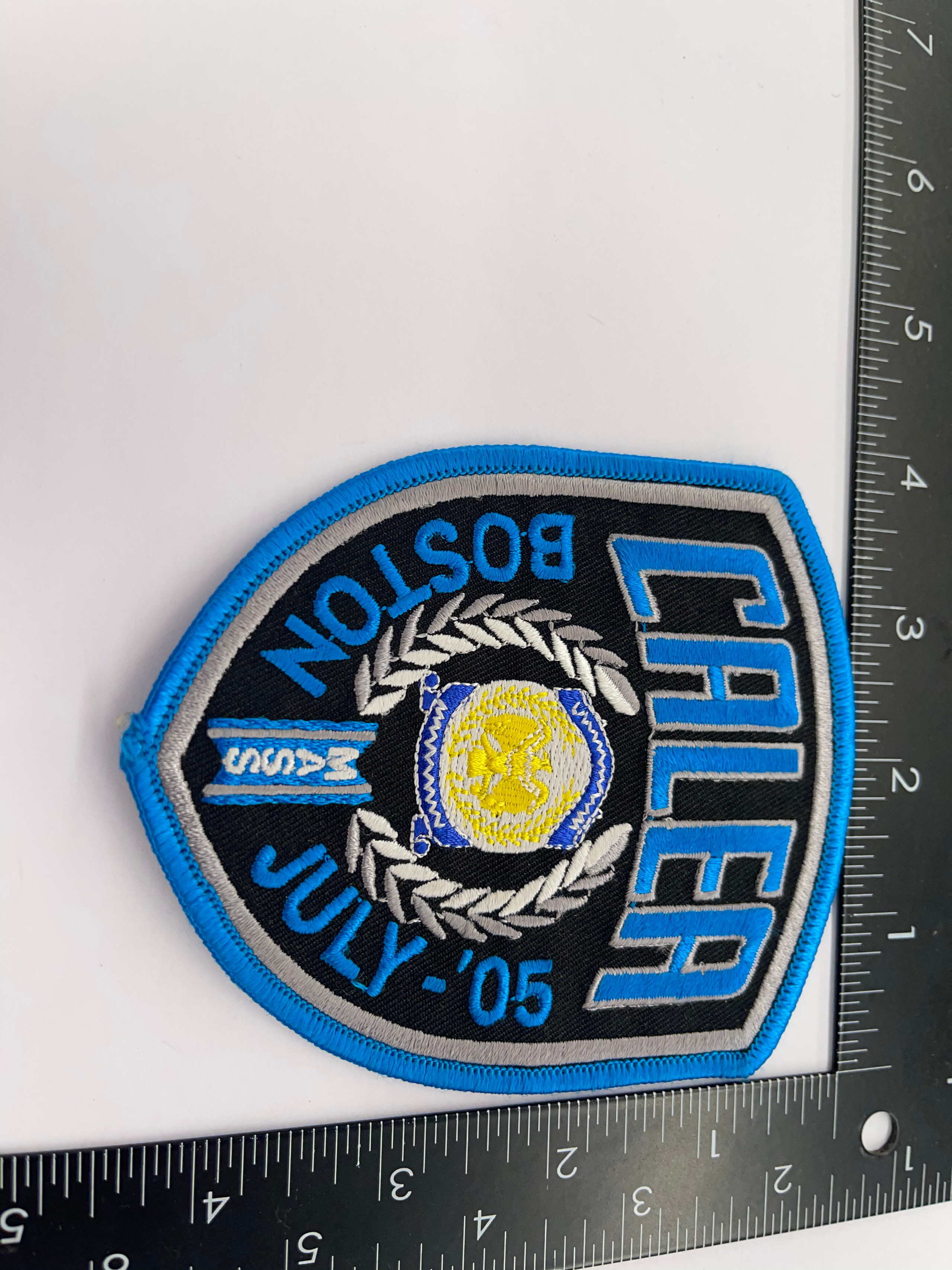 CALEA BOSTON 2005 POLICE PATCH