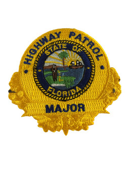 FLORIDA HIGHWAY PATROL LIEUTENANT BADGE PATCH