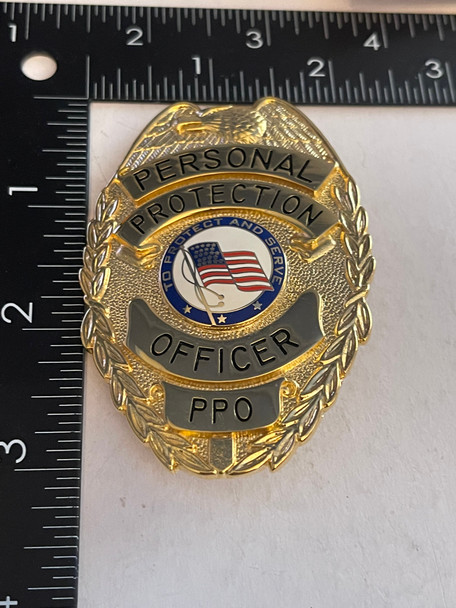 PERSONAL PROTECTION OFFICER BADGE