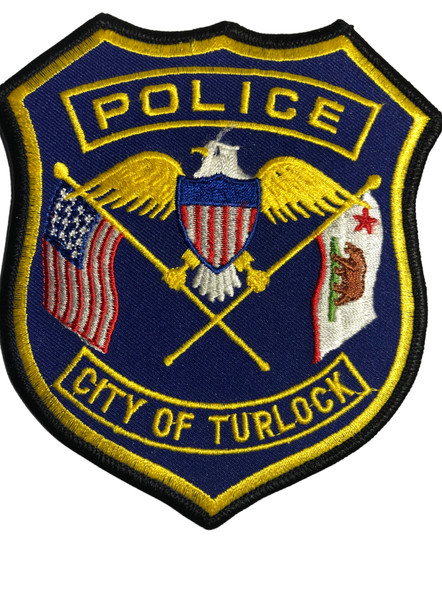 TURLOCK POLICE CA PATCH