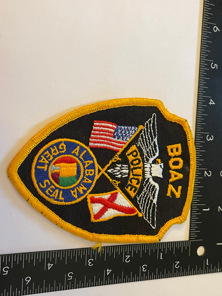 BOAZ POLICE AL PATCH