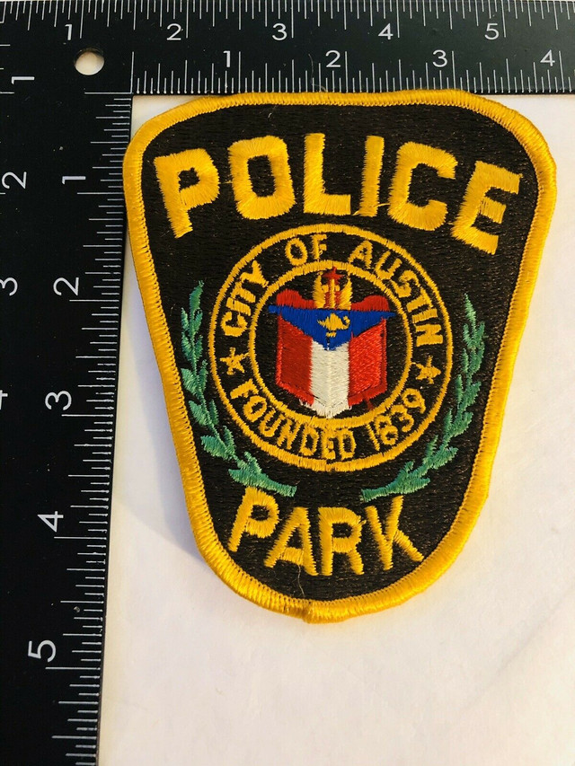 CITY OF AUSTIN TEXAS PARK POLICE PATCH