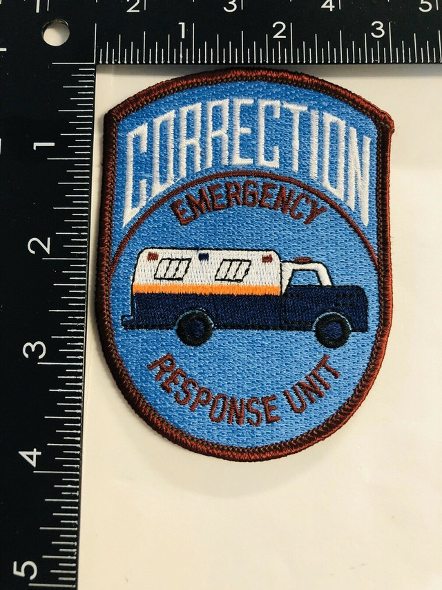 NYPD EMERGENCY RESPONSE UNIT CORRECTIONS PATCH