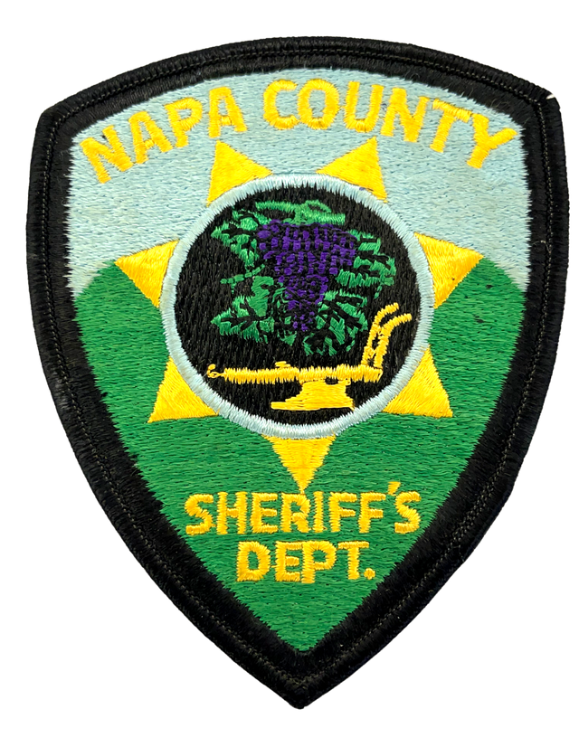 NAPA COUNTY SHERIFF CA PATCH