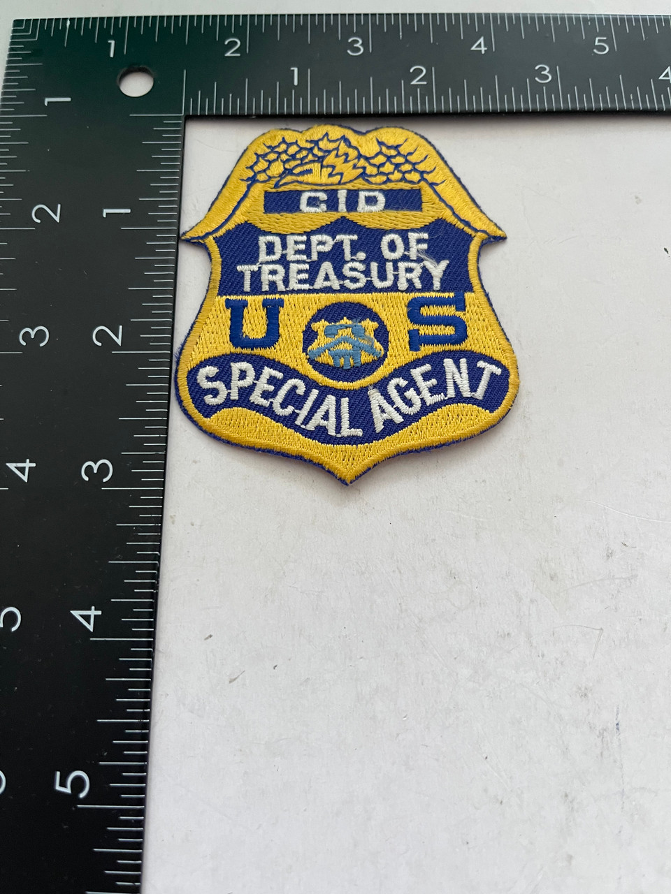 CID DEPT. OF TREASURY SPECIAL AGENT PATCH