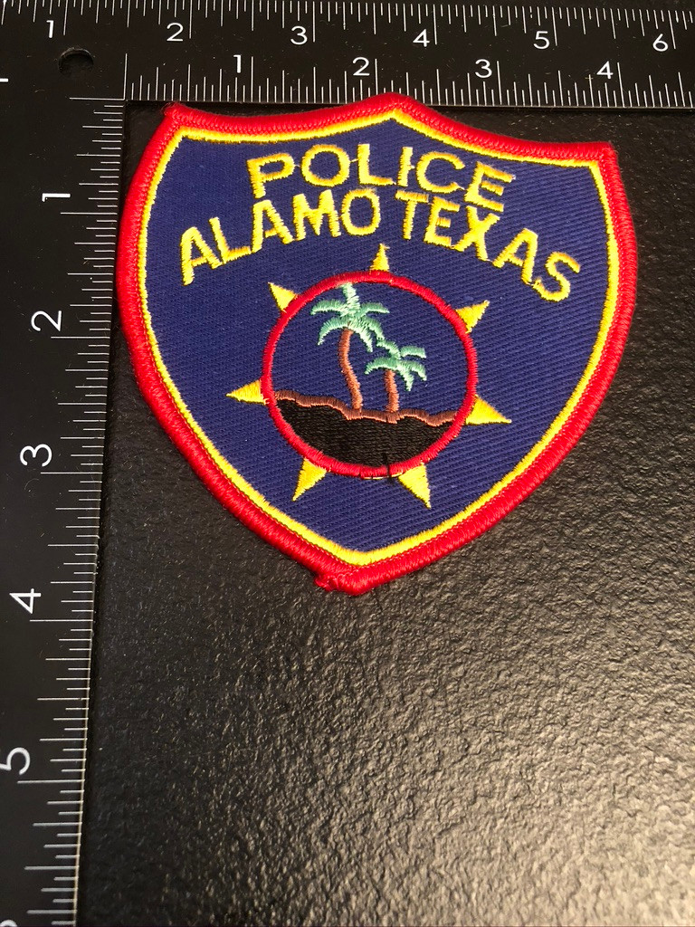 ALAMO POLICE TX PATCH