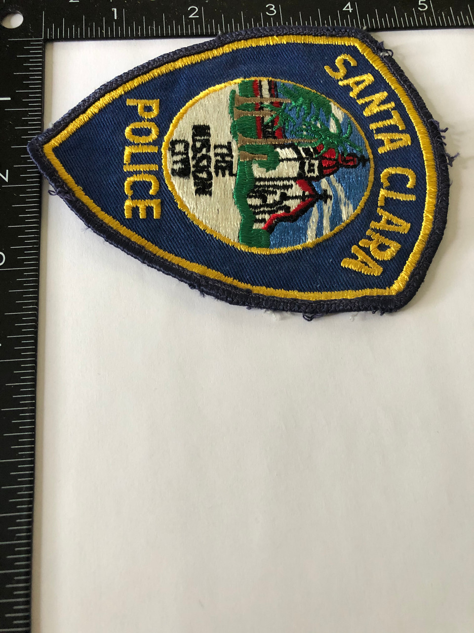 SANTA CLARA POLICE CA PATCH SANTA CLARA POLICE CA PATCH