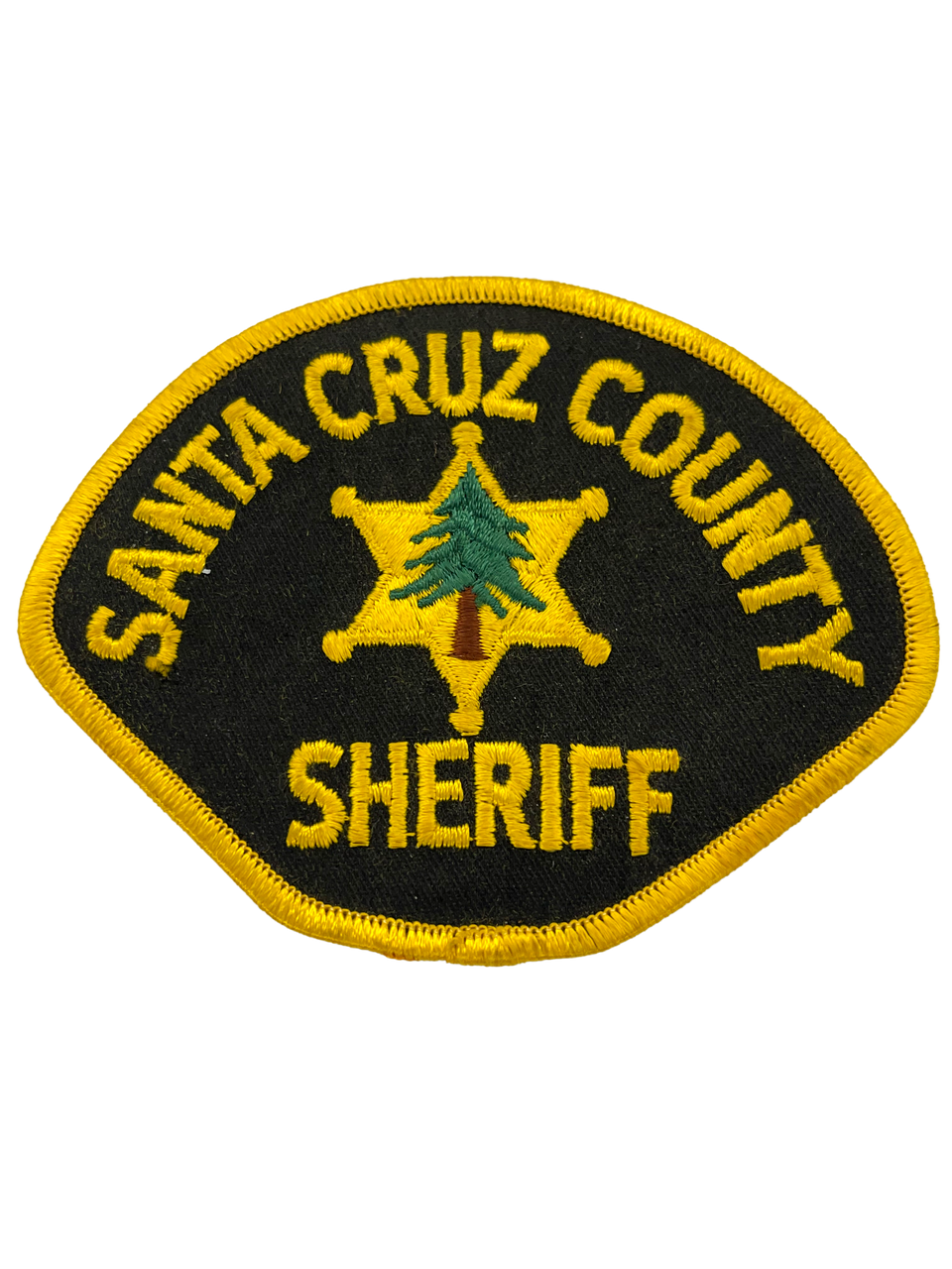 SANTA CRUZ COUNTY SHERIFF CA PATCH