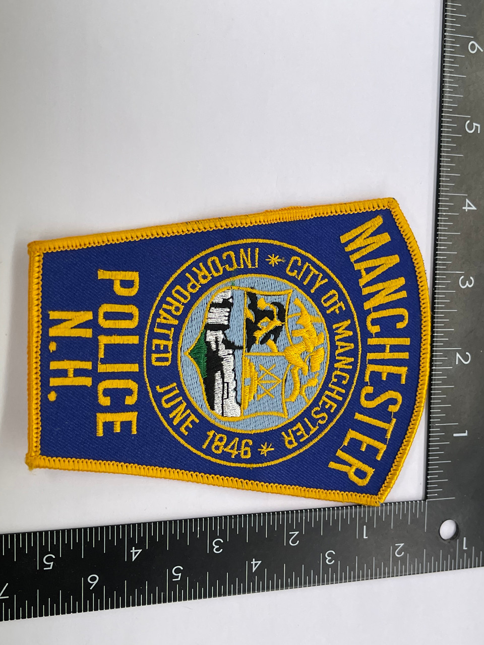 MANCHESTER POLICE NH PATCH