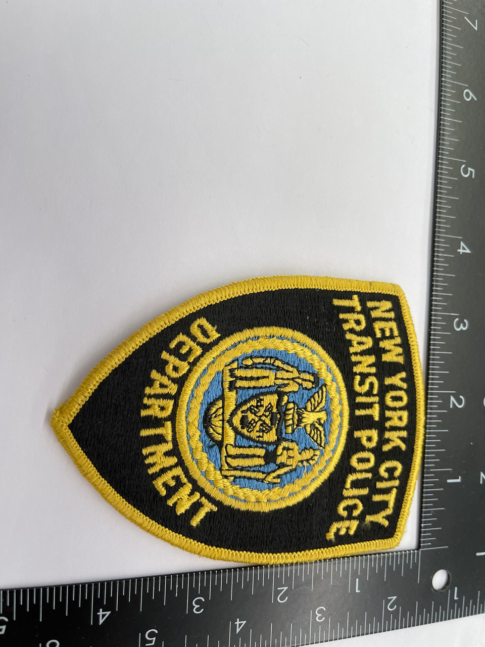 NEW YORK CITY TRANSIT POLICE NY PATCH 2