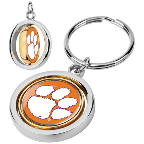 Clemson Tigers - Spinner Key Chain - ChiefMart-CopBay-CopsAreCool