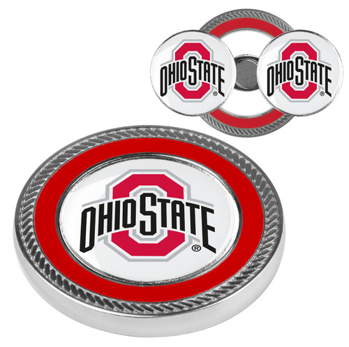 Ohio State Buckeyes - Challenge Coin / 2 Ball Markers - ChiefMart ...
