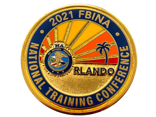 MOTOROLA NATIONAL FBINA 2021 CONFERENCE ORLANDO COIN