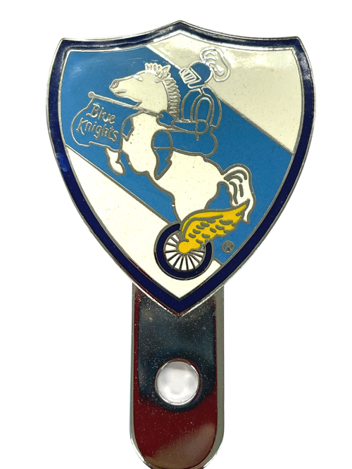 BLUE KNIGHTS CAR EMBLEM