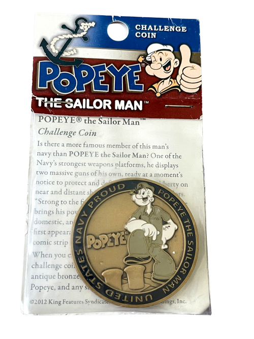 POPEYE THE SAILOR MAN COIN