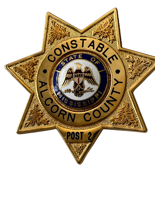 ALCORN COUNTY CONSTABLE MISSISSIPPI STAR BADGE