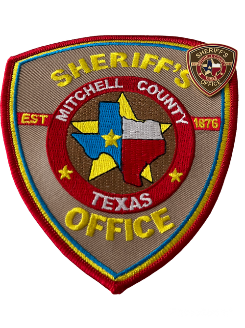 MITCHELL COUNTY SHERIFF TX PATCH & PIN