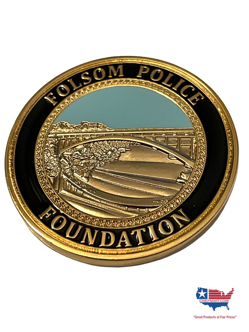 FOLSOM POLICE FOUNDATION CHALLENGE COIN