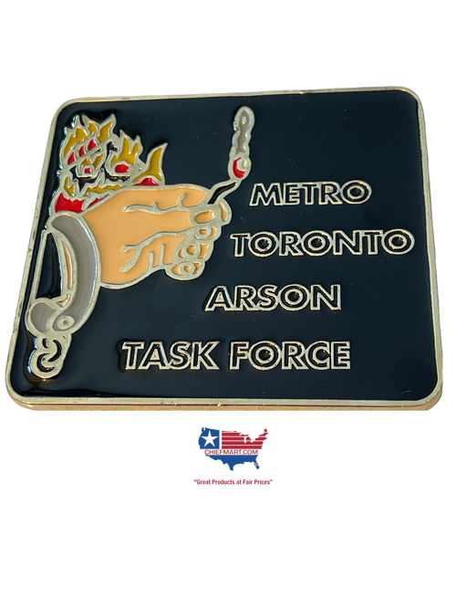 METRO TORONTO ARSON TASK FORCE POLICE PAPERWEIGHT LAST ONE