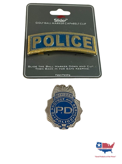 POLICE BALL MARKER CAP CLIP