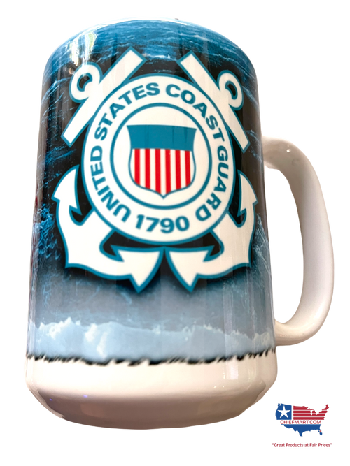 U.S. COAST GUARD MUG 15 OZ