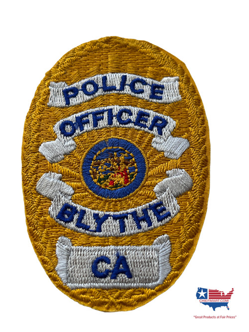 BLYTHE POLICE CA PATCH SMALL RARE