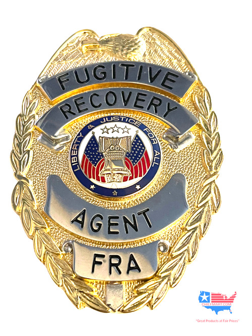 FUGITIVE RECOVERY AGENT BADGE