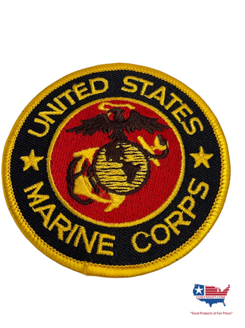 U.S. MARINE CORPS ROUND PATCH