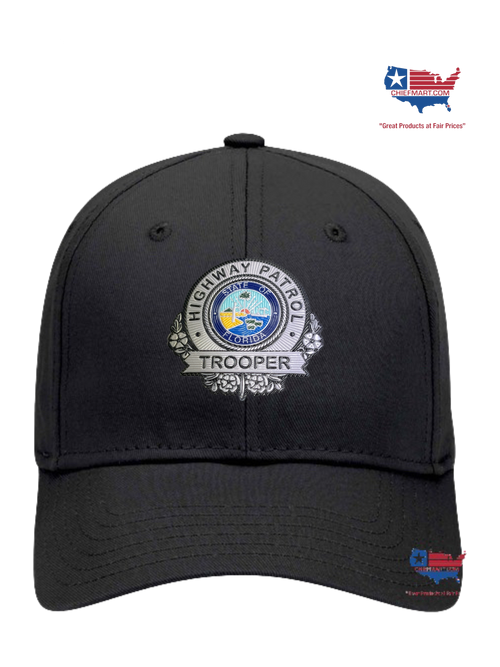FHP SILVER BADGE HAT VELCRO BACK