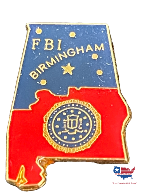 FBI BIRMINGHAM LAPEL PIN