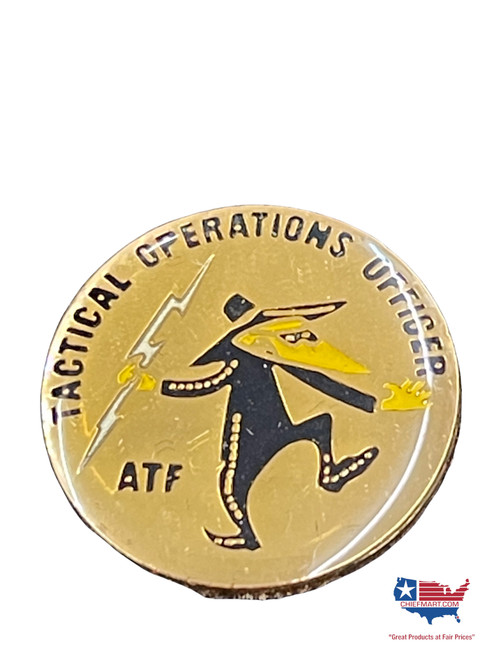 ATF OPS OFFICER LAPEL PIN
