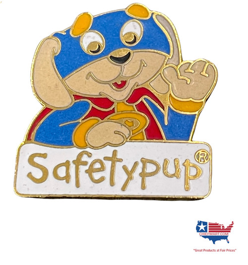 SAFETY PUP LAPEL PIN