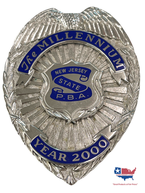 NEW JERSEY PBA MILLENNIUM BADGE