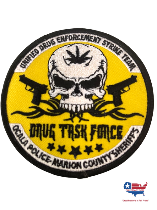OCALA PD MARION SHERIFF DRUG TASK FORCE FL PATCH