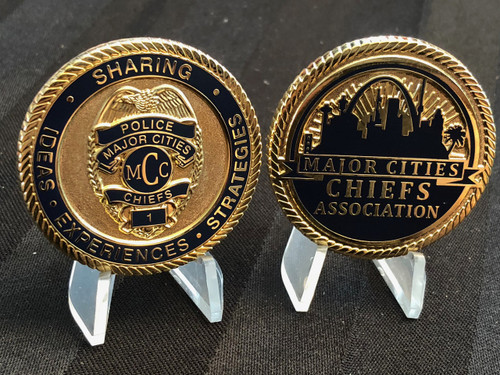 MAJOR CITY POLICE CHIEFS COIN